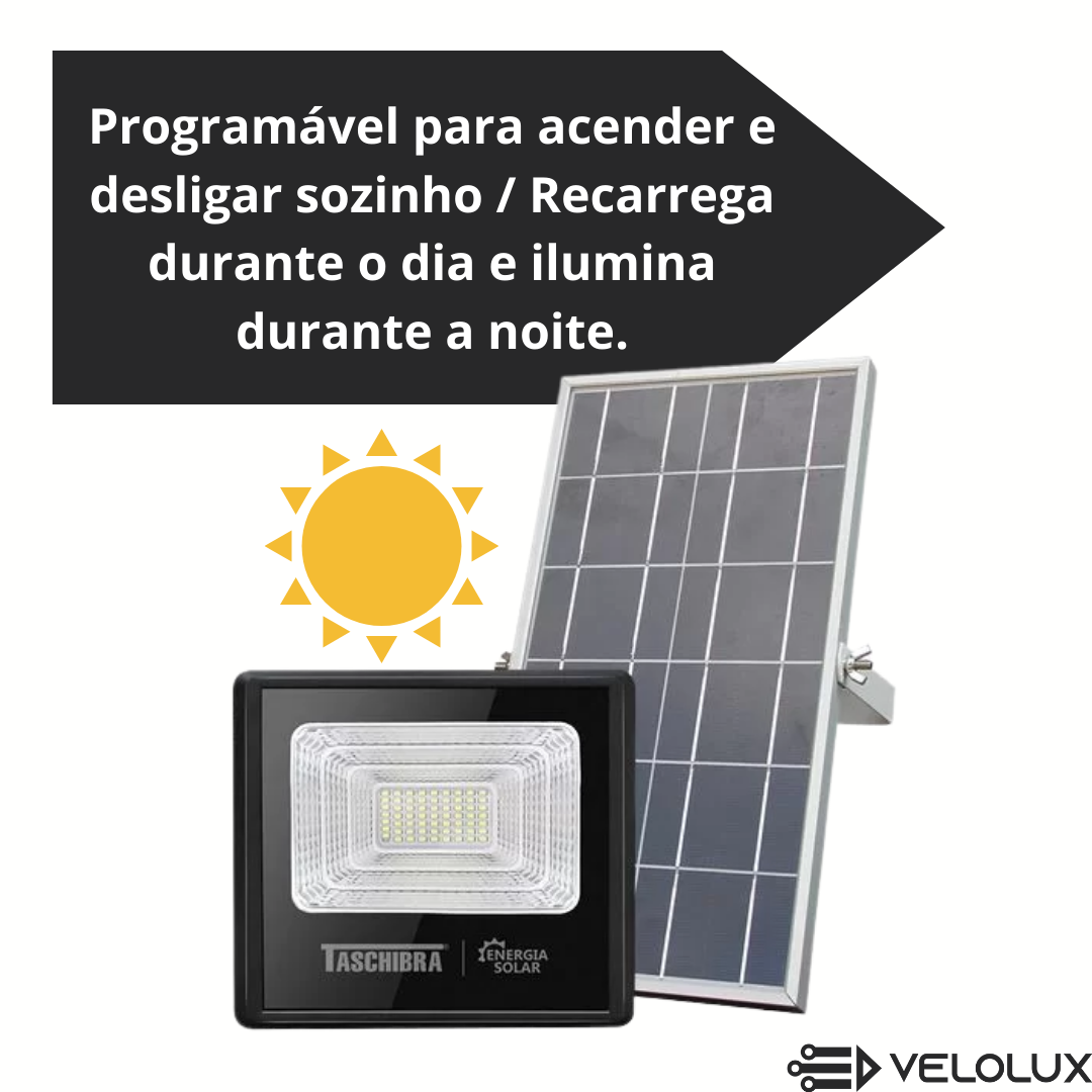 Refletor LED Solar TR SUN 100W Taschibra